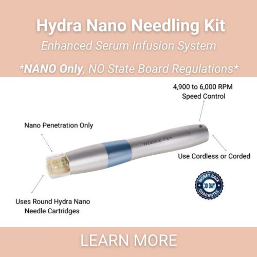 Hydra Nano Needling Kit - Hydra Nano Needling Pen and supplies